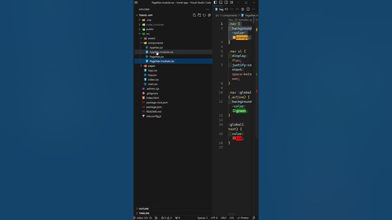 Css Modules With Same Class Conflicts In Different Components React React18 Javascript Youtube