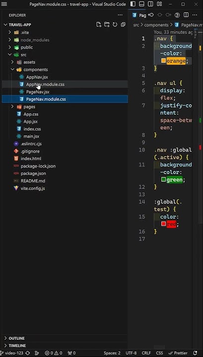 Css Modules With Same Class Conflicts In Different Components React React18 Javascript Youtube
