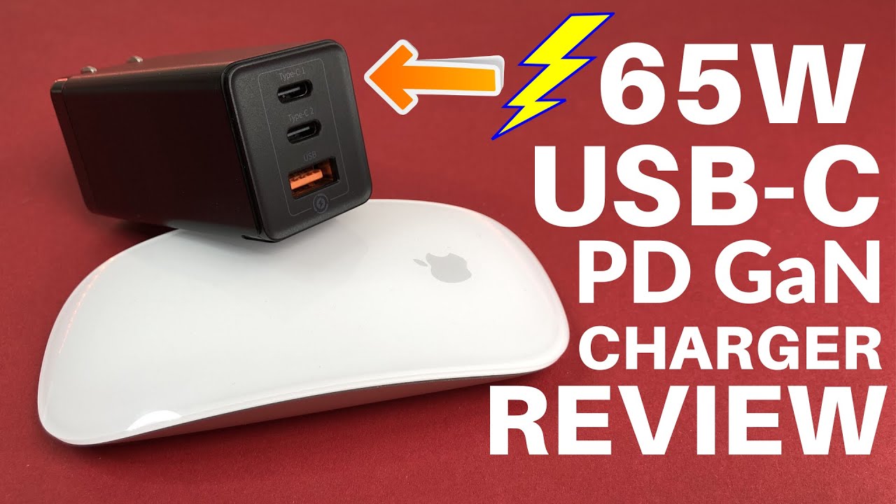 65W USB-C Charger Review - Best USB-C Charger - YouTube