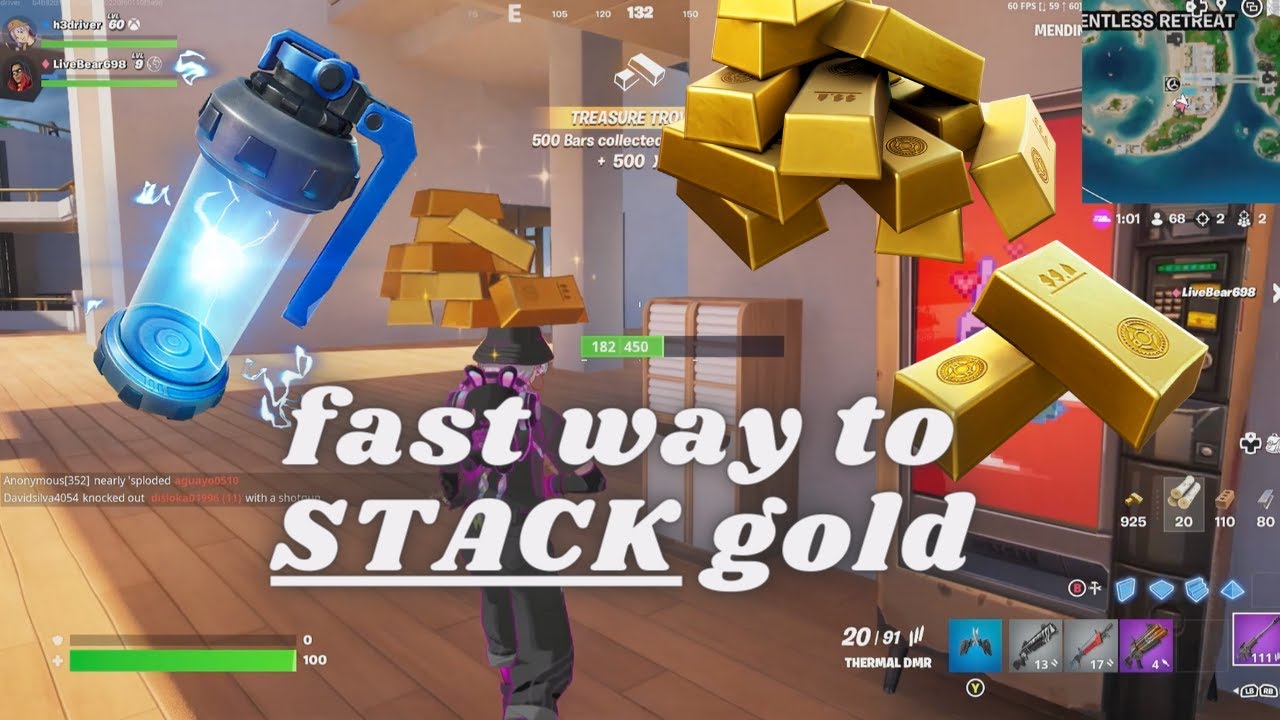 FAST GOLD in Fortnite with NEW Shield Breaker EMP - YouTube
