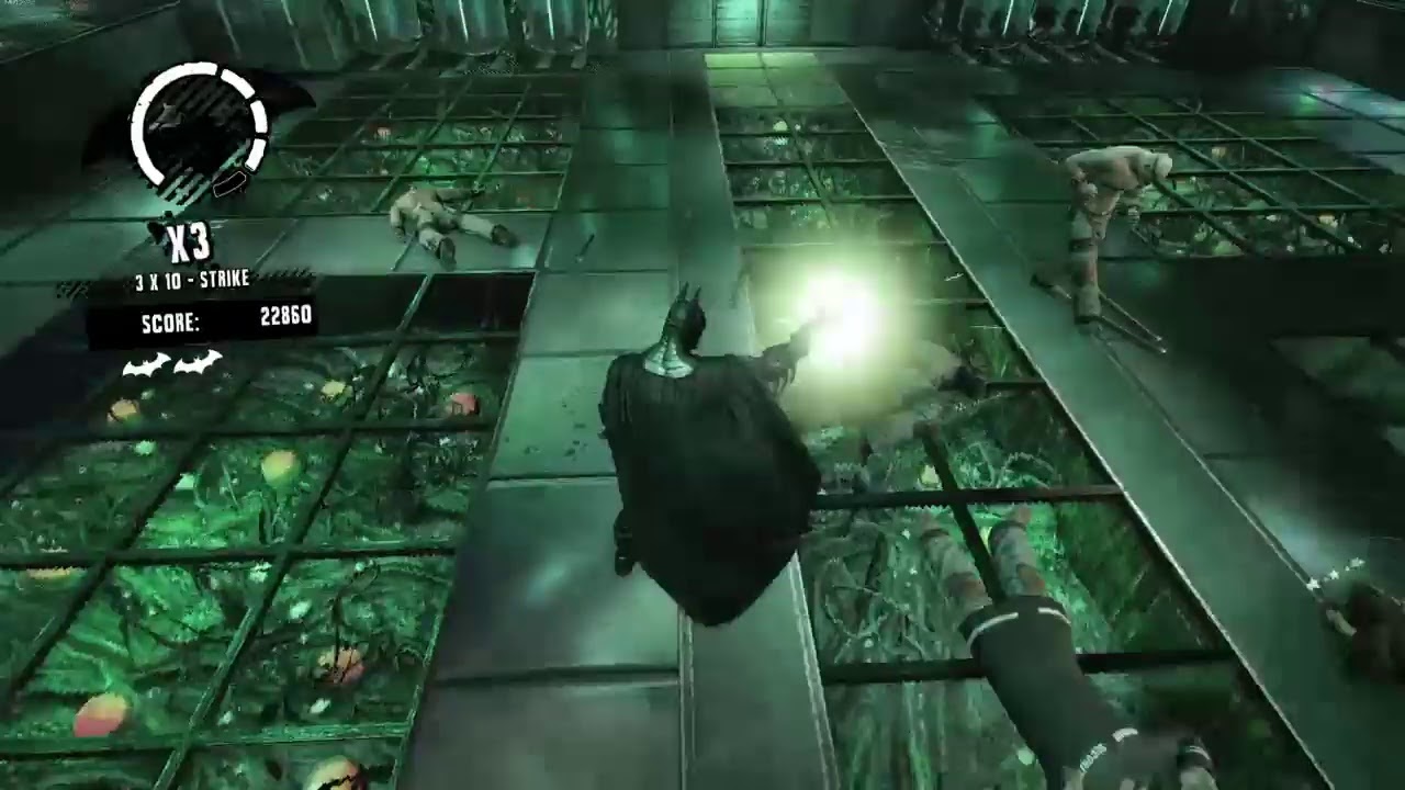 Batman arkham asylum part 5 challenge rooms - YouTube