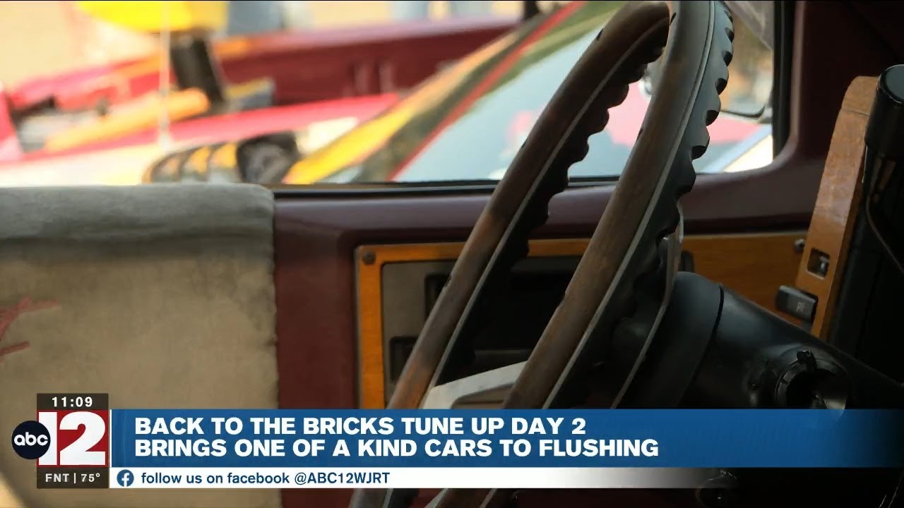 Flushing's Back to the Bricks showcases unique one of a kind cars - YouTube