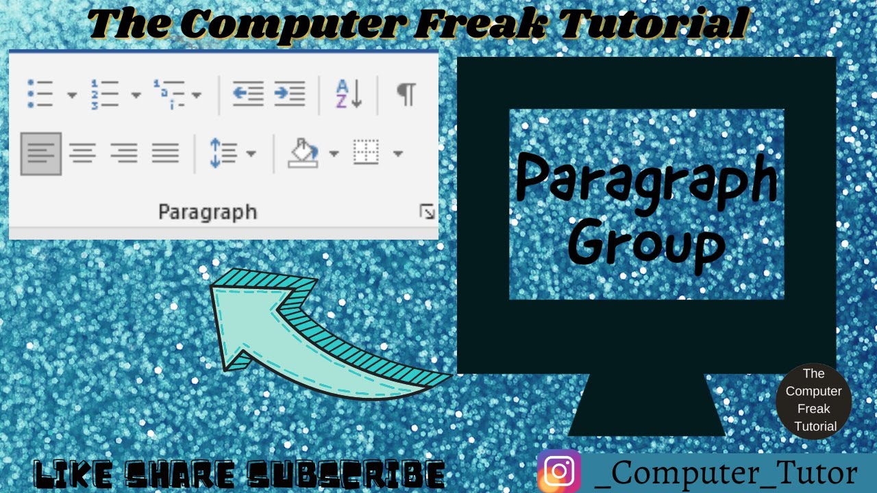 MS-WORD:- PARAGRAPH GROUP - YouTube