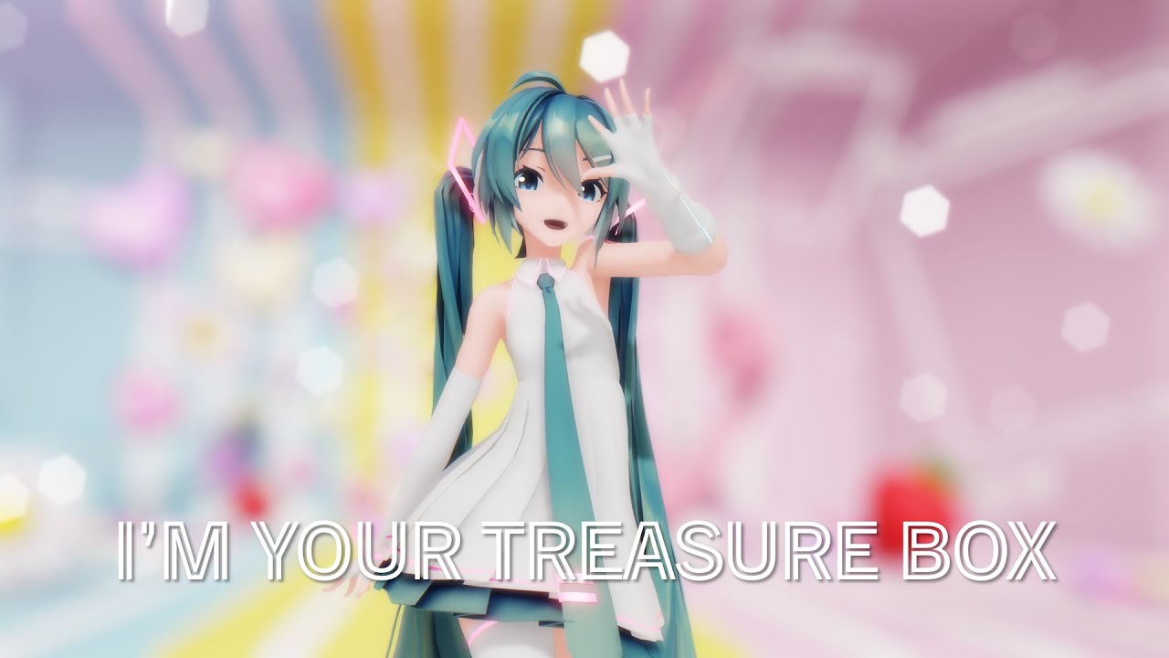 【MMD】I'm Your Treasure Box | Sour式初音ミク |【4K 60fps】| #mikumikudance ...