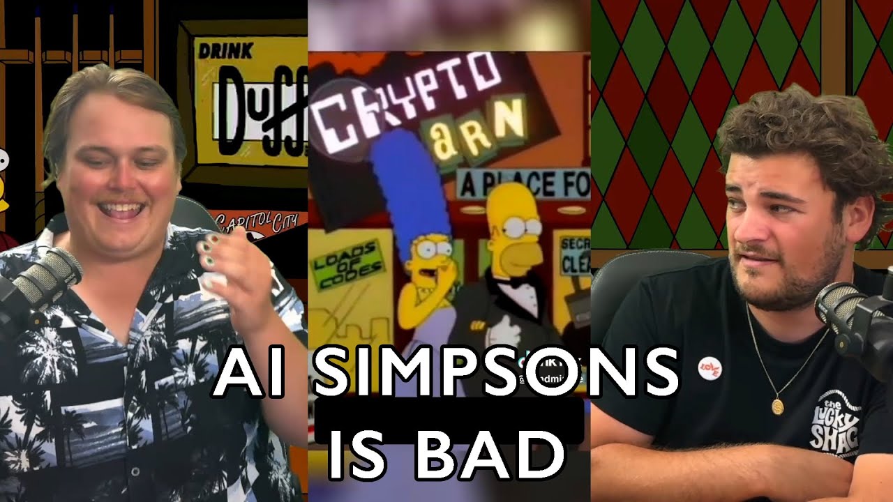 This strange AI Simpsons Joe Rogan clip is bizarre… - YouTube