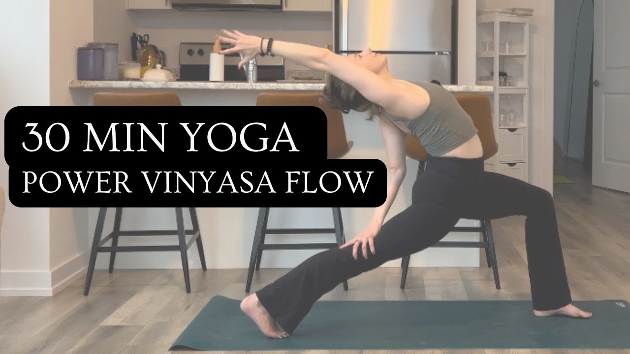 Power Vinyasa Yoga | 30 Minute Flow - YouTube