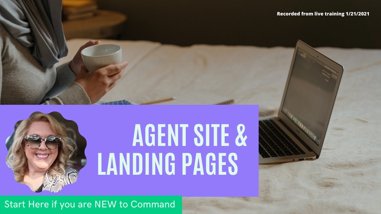 Agent Site | Landing Pages | Keller Williams | Live Training | Command ...