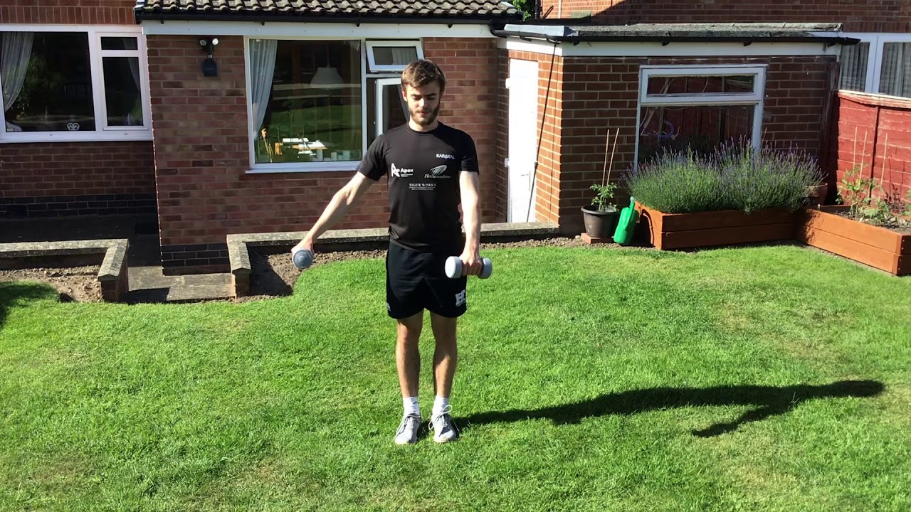 Front side raise - YouTube