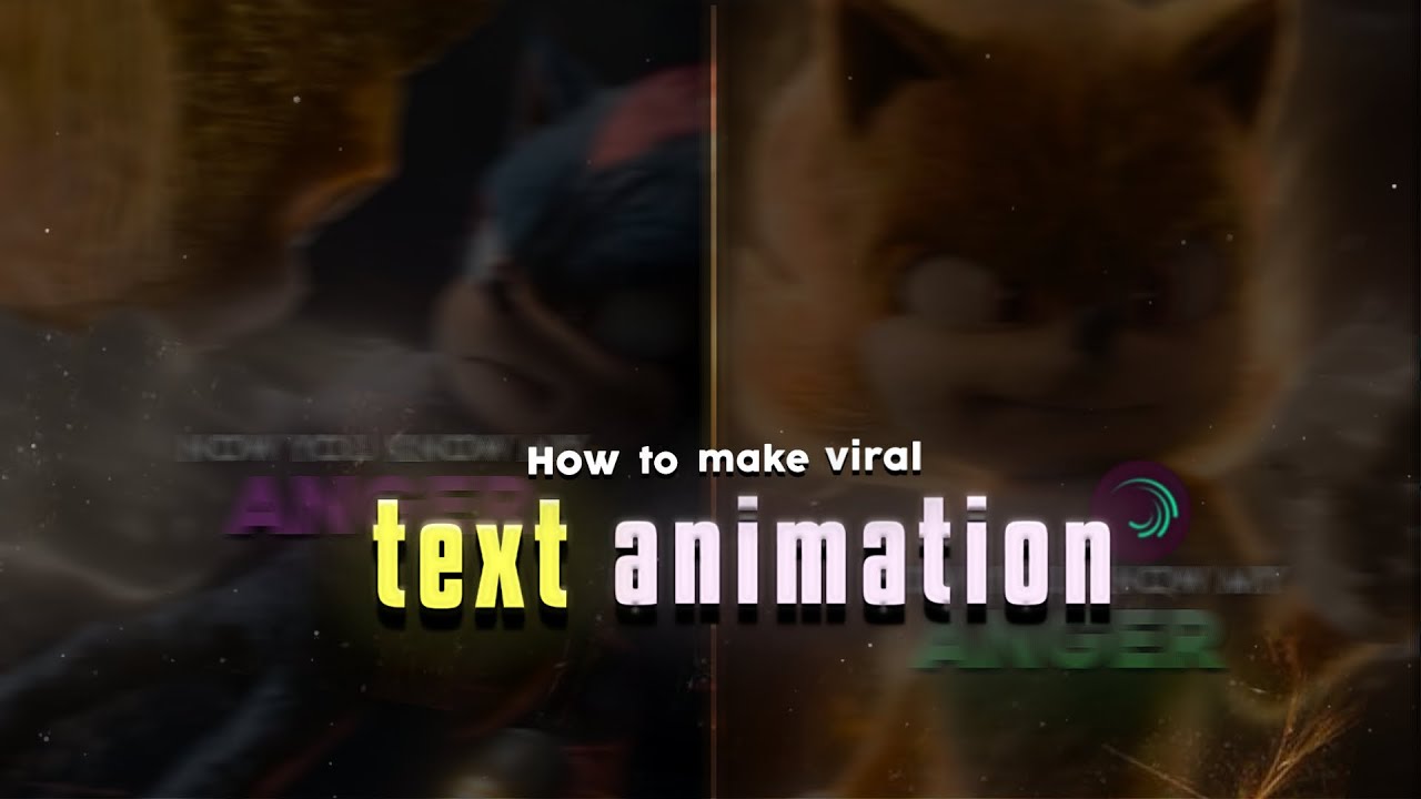 How to make viral text animation in Alight Motion ! (+Preset) - YouTube