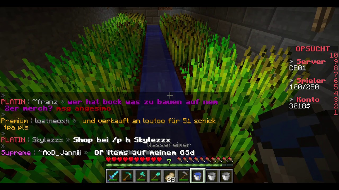 Minecraft online - YouTube