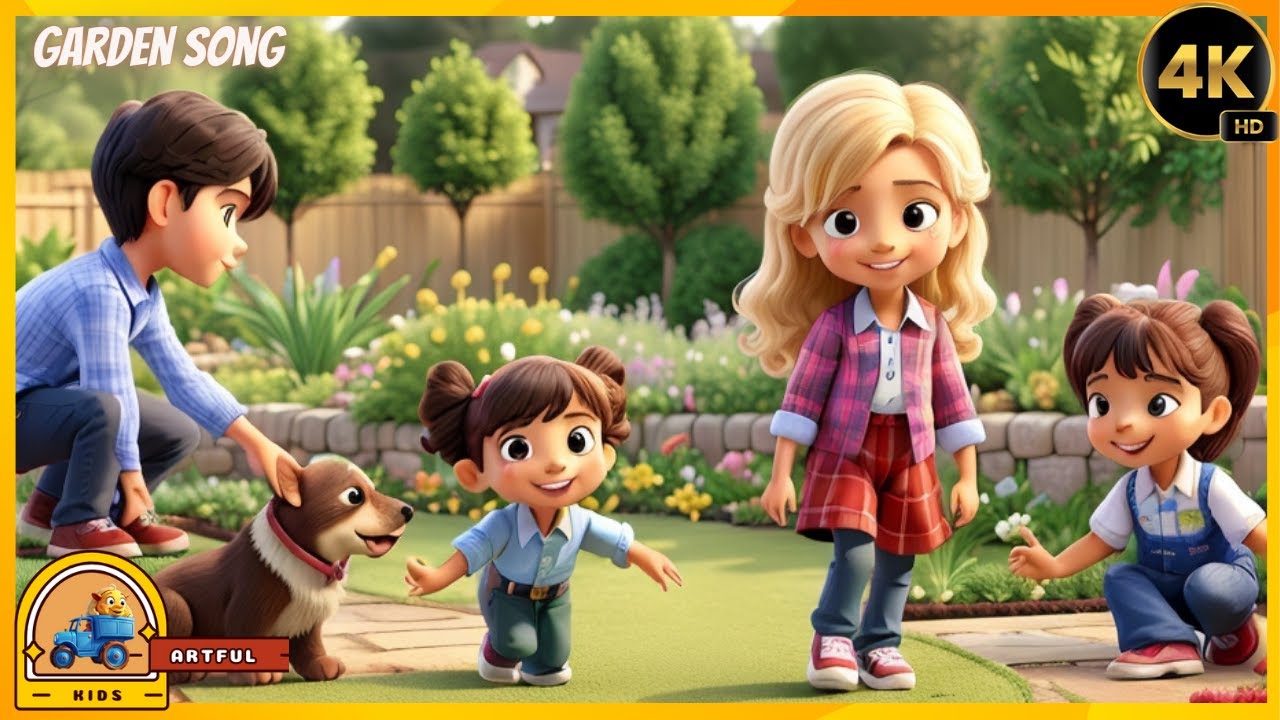 Garden Song For Kids | Artful Animations - YouTube