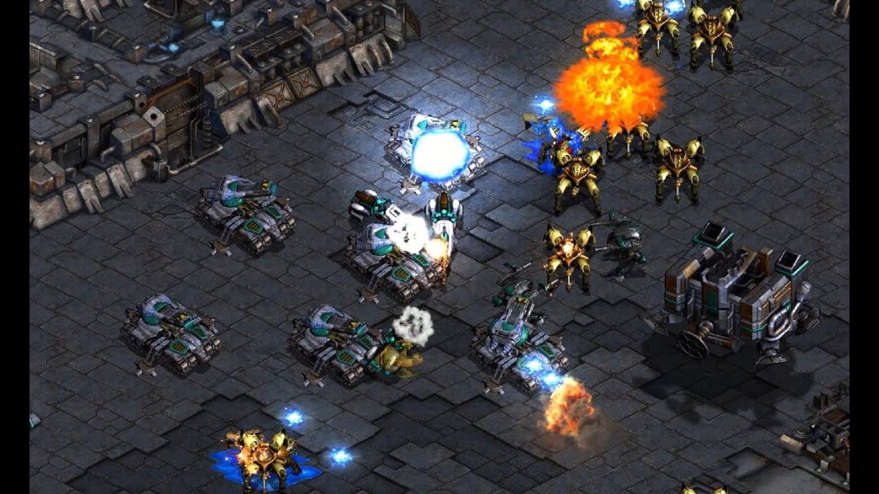 Flash! 🇰🇷 (T) vs Stork! 🇰🇷 (P) on Circuit Breakers - StarCraft - Brood ...