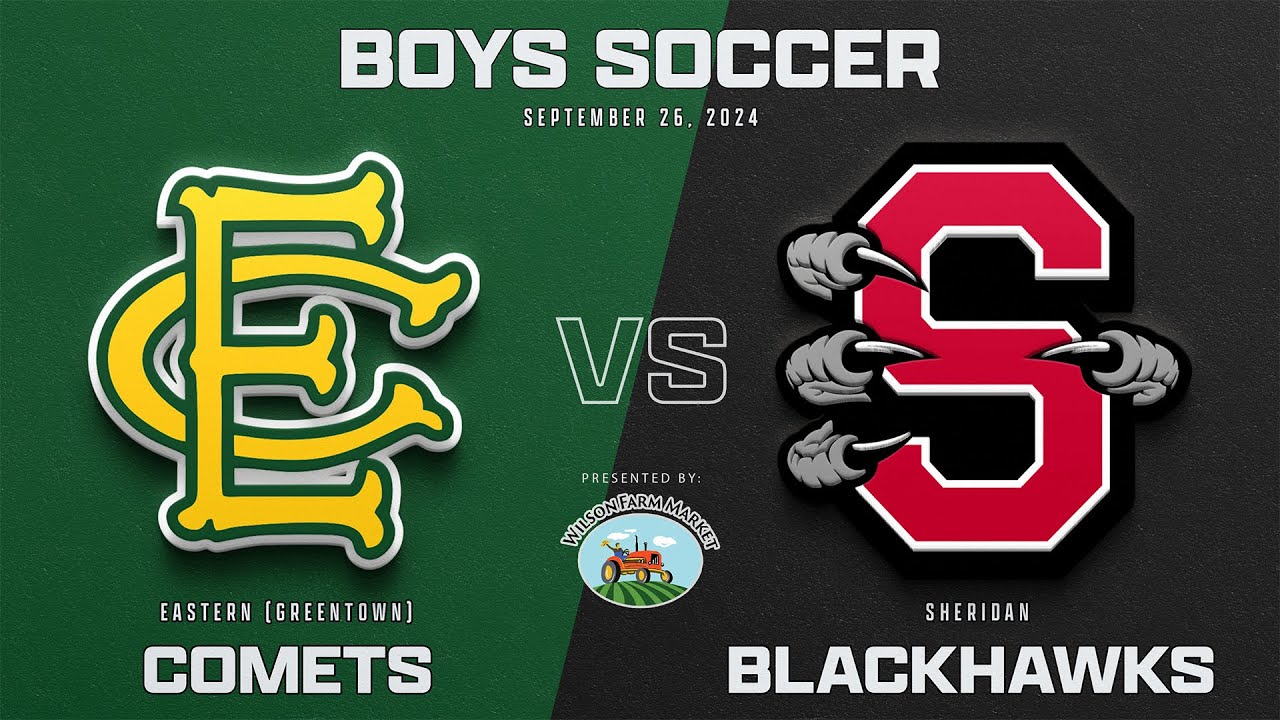 Eastern(Greentown) v Sheridan | 2024 Boys Soccer | Bragg Sports Media ...