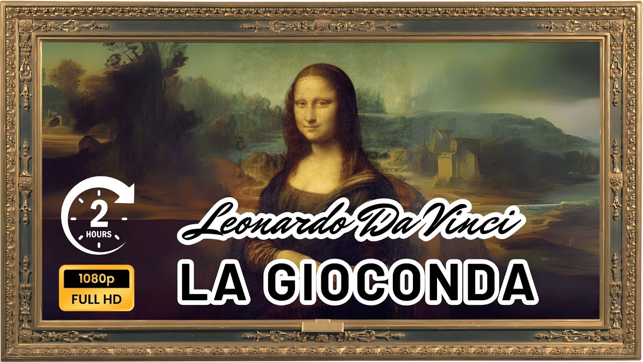 La Gioconda - Leonardo da Vinci | Mona Lisa en Full HD - Cuadro Digital ...