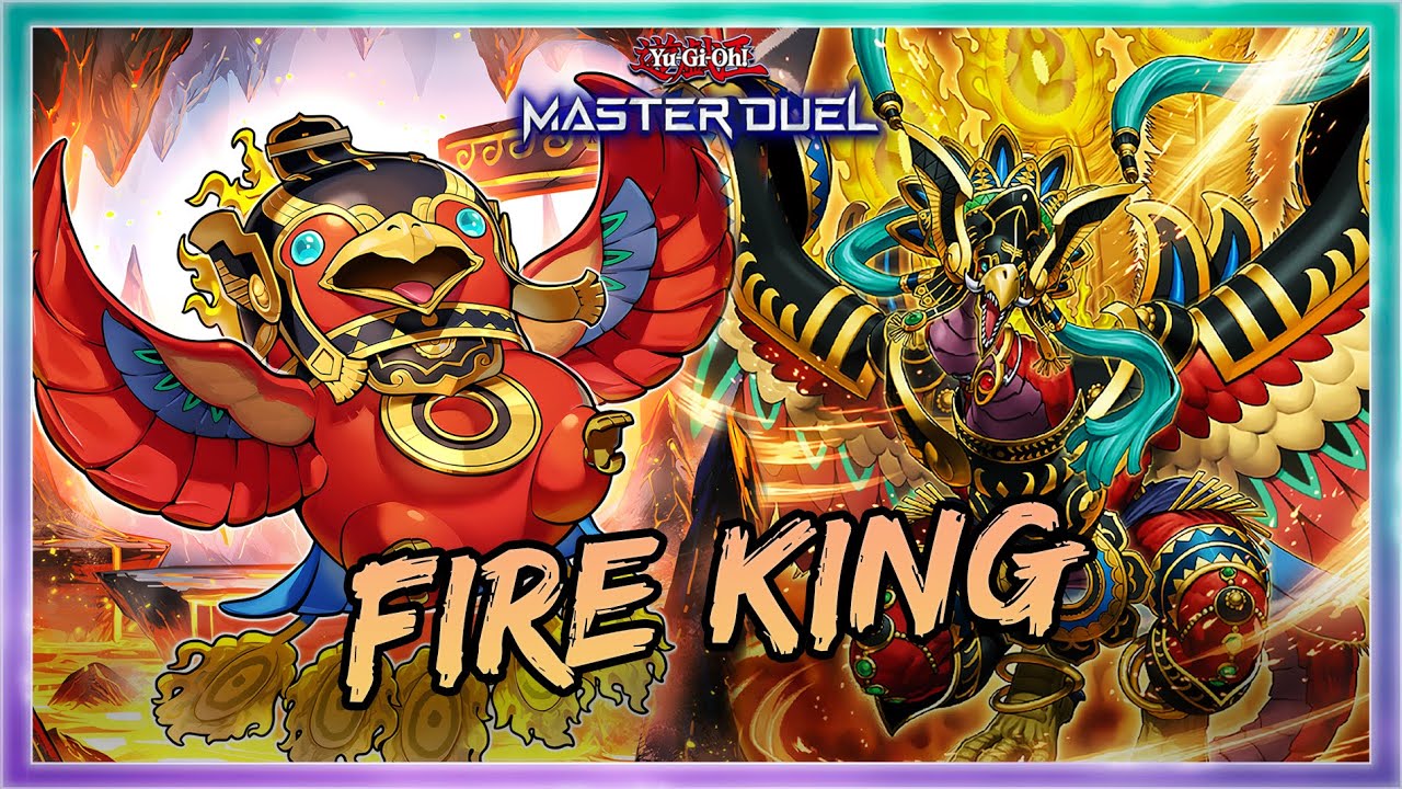 PURE FIRE KING RANKED GAMEPLAY IN YUGIOH MASTER DUEL - YouTube