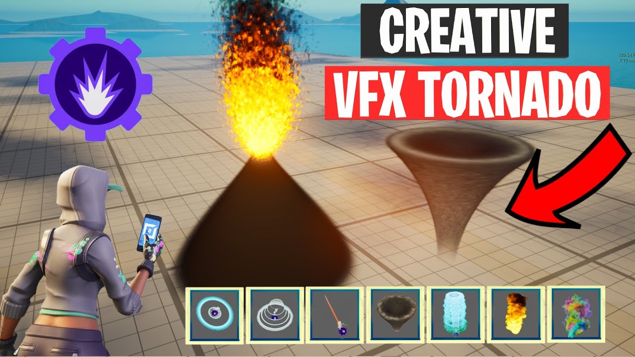 AMAZING NEW VFX GALLERY IN FORTNITE CREATIVE! - YouTube