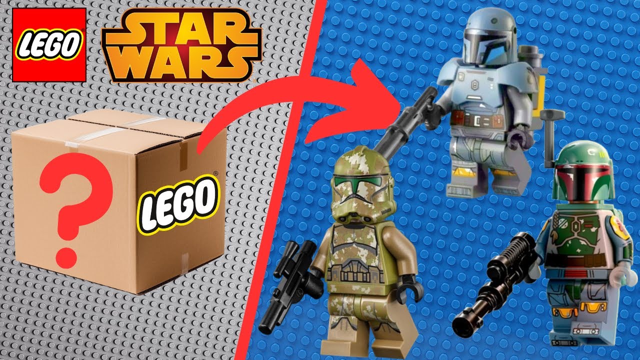 LEGO Star Wars 50+ Minifigure Mystery Box! - YouTube