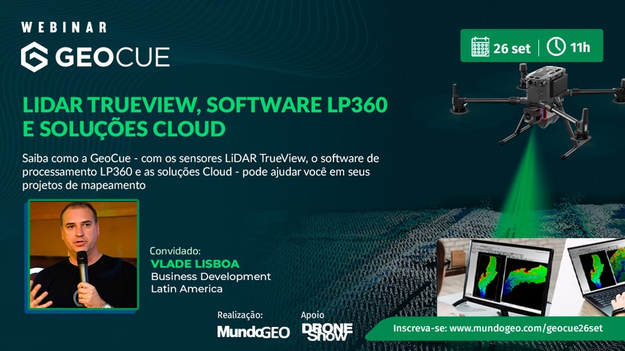 LiDAR TrueView, software LP360 e soluções Cloud - YouTube