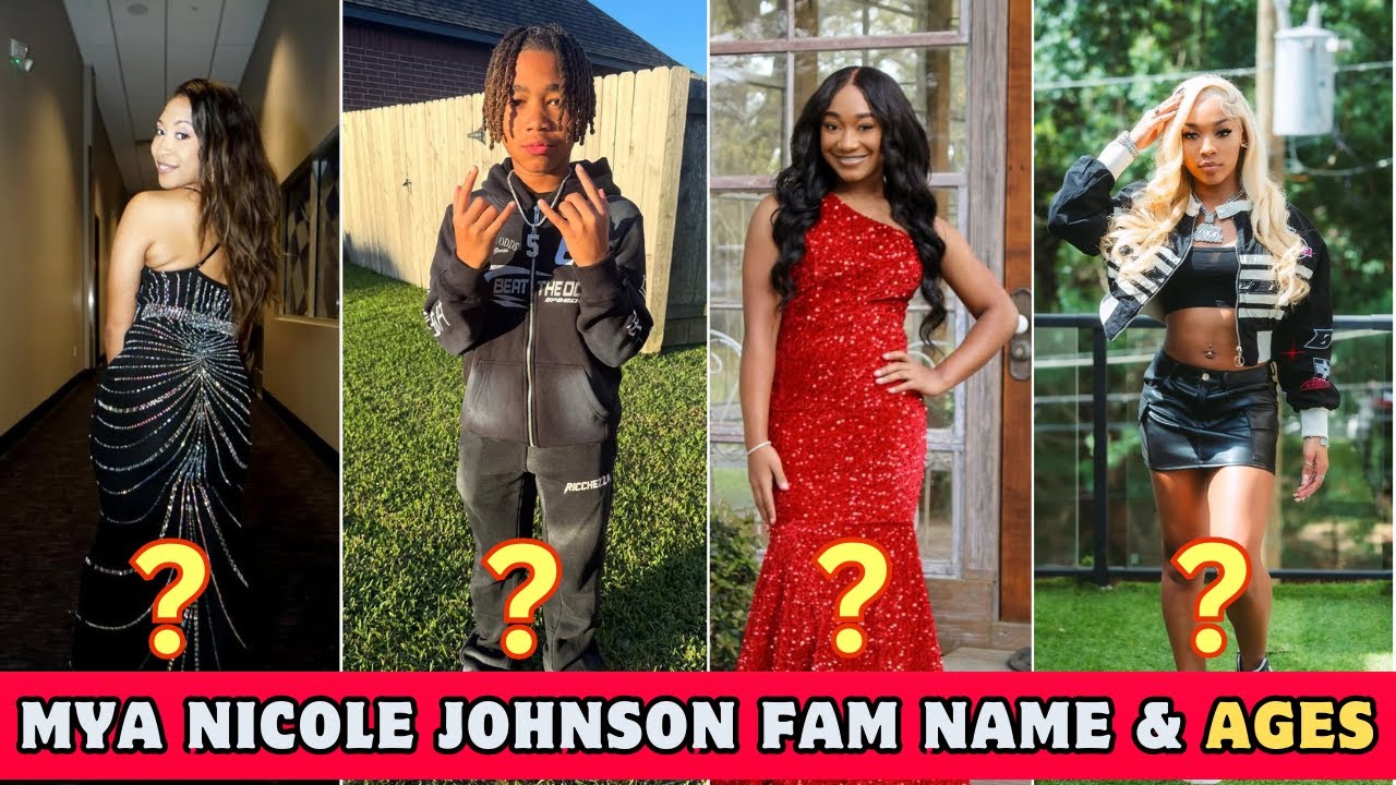 Mya Nicole Johnson Family Real Name & Ages- 2025 Overview - YouTube