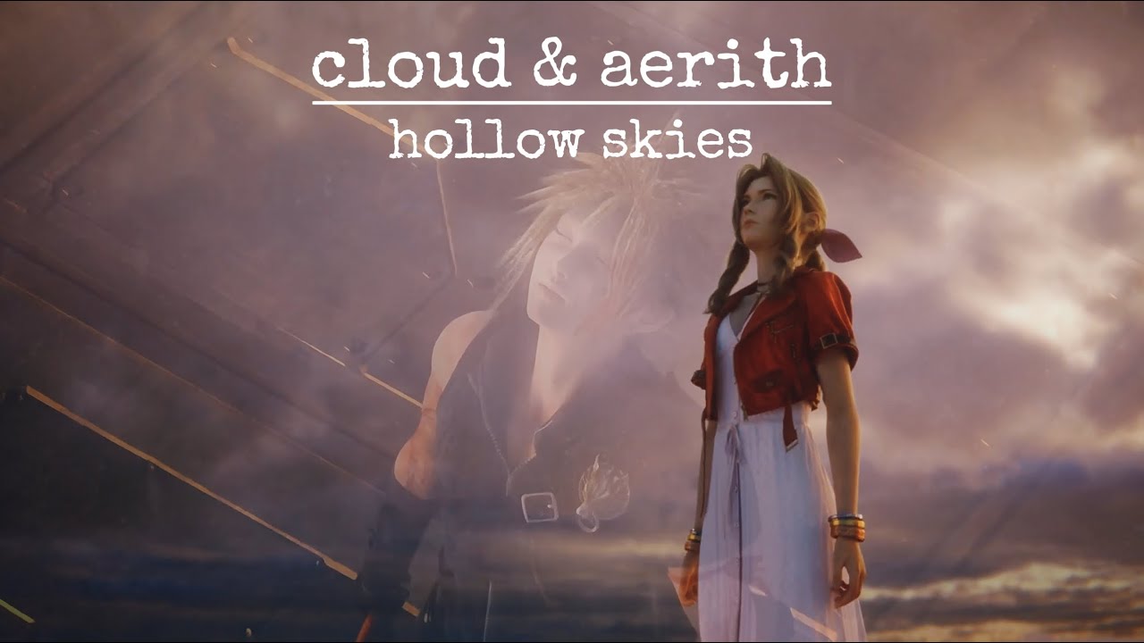 cloud & aerith | hollow - YouTube