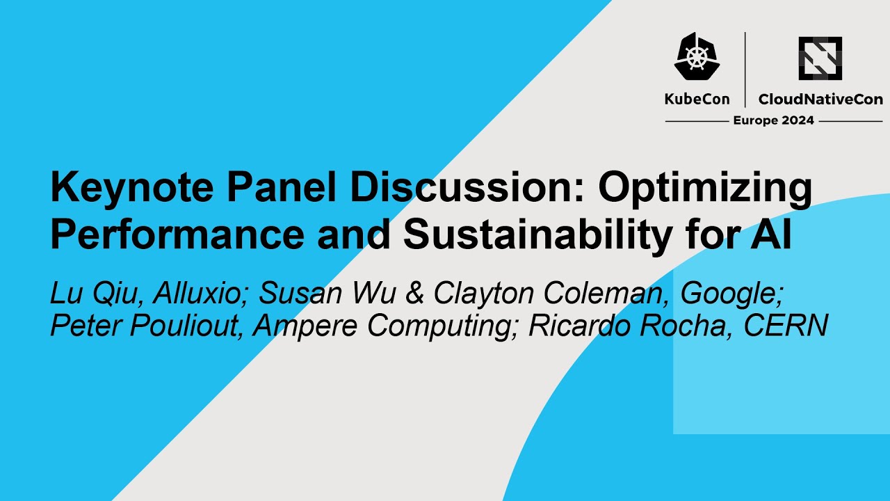 Keynote Panel Discussion: Optimizing Performance and Sustainability for ...