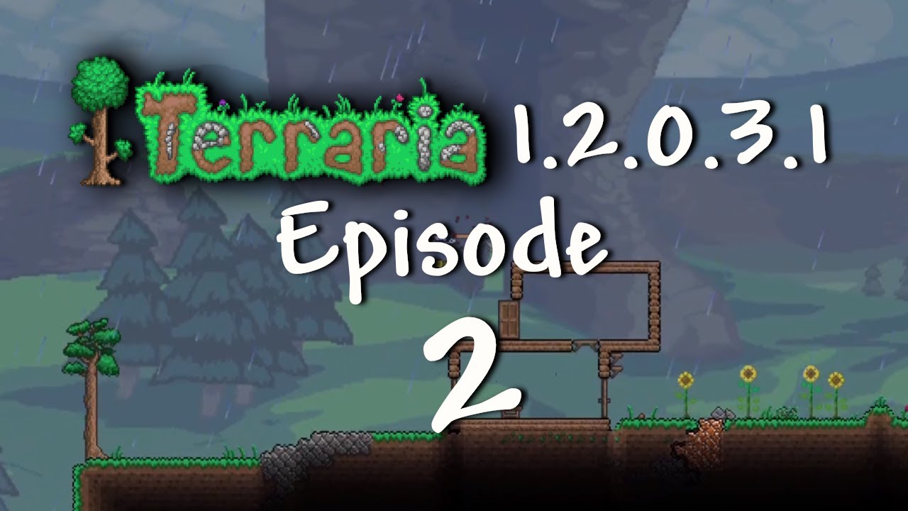 Terraria 1.2.0.3.1 [Episode 2] murdering a flying fish with my useless ...