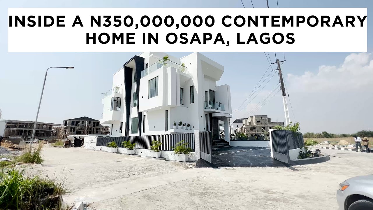 THIS MAY BE THE MOST LUXURIOUS ₦350,000,000 MANSION IN LAGOS!! - YouTube