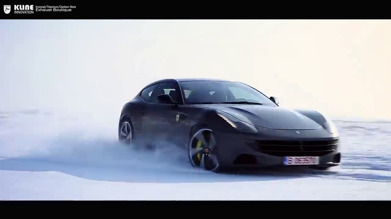 Ferrari FF Snow Drifting on MotorPark - YouTube