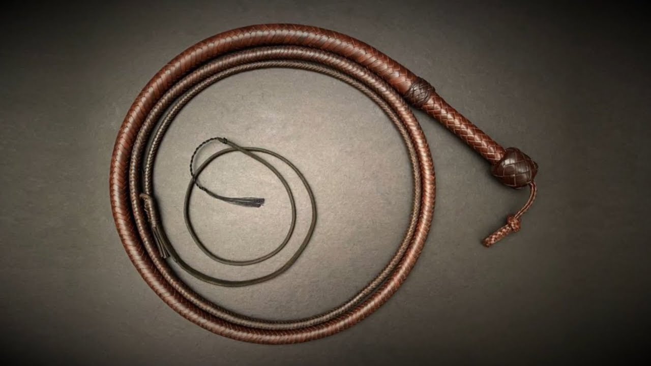 'Crystal Skull' Bullwhip | M.J.G. Whips - YouTube