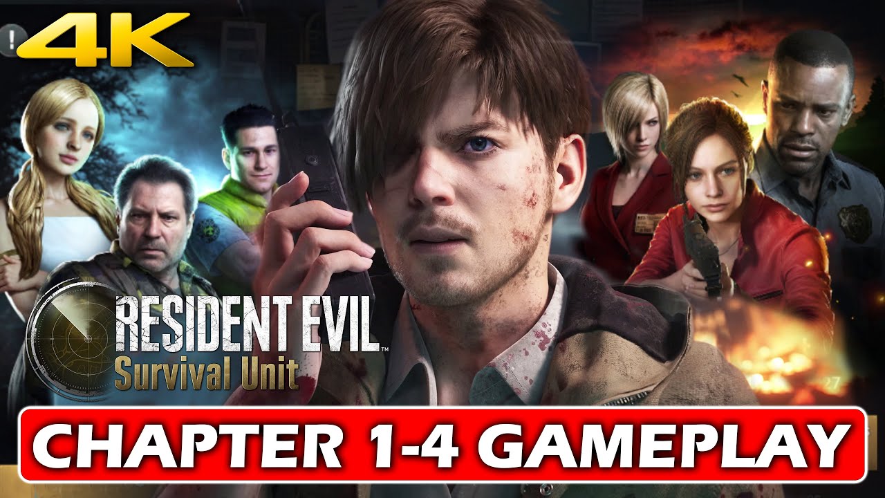 RESIDENT EVIL SURVIVAL UNIT Gameplay Walkthrough | Chapter 1-4 | iOS ...