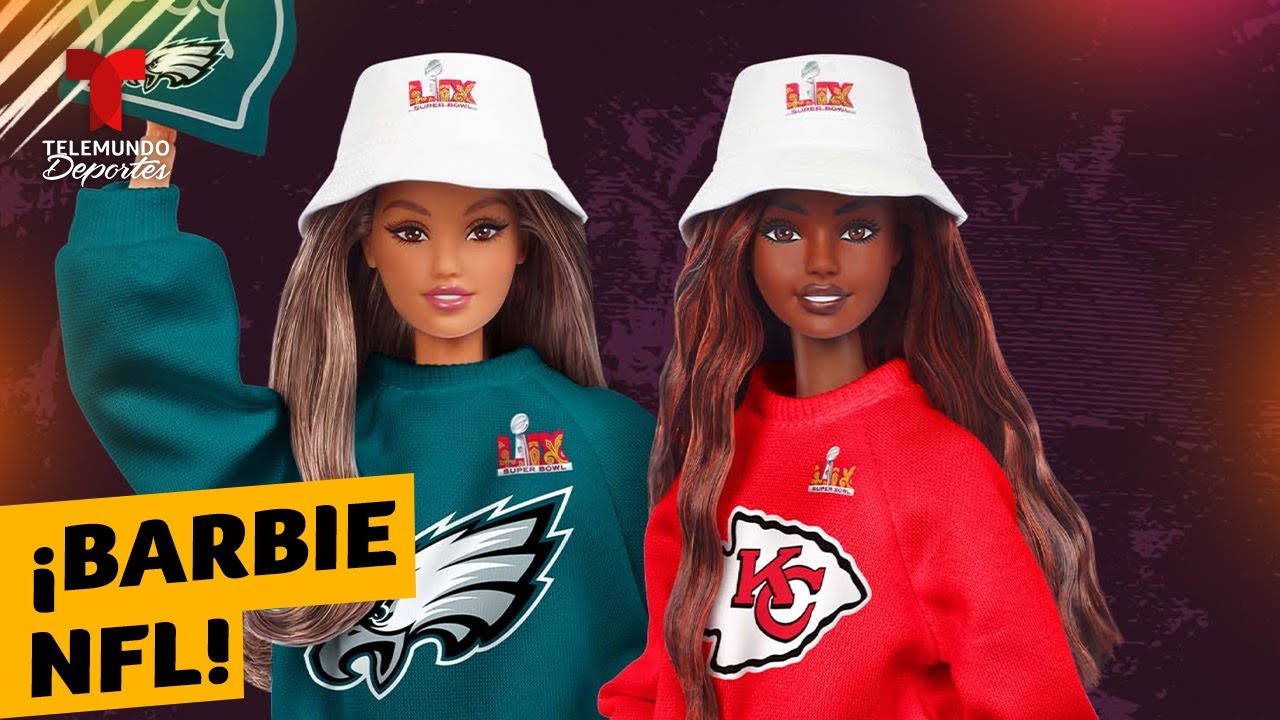 Conoce a la Barbie NFL, la muñeca edición especial del Super Bowl LIX ...