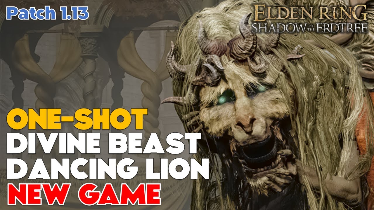 One-Shot Dancing Lion - Elden Ring DLC Shadow of the Erdtree - YouTube