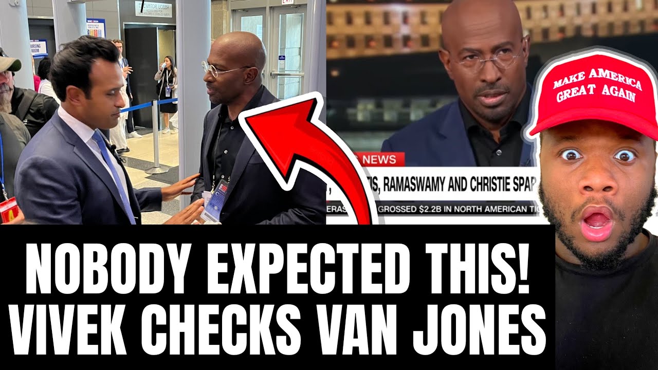 Vivek Ramaswamy CONFRONTS Van Jones To His Face FORCING Him to ...