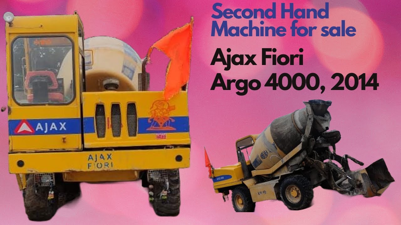 AJAX FIORI II ARGO 4000 II 2014 MODEL II Used Machine sale II #ajax # ...