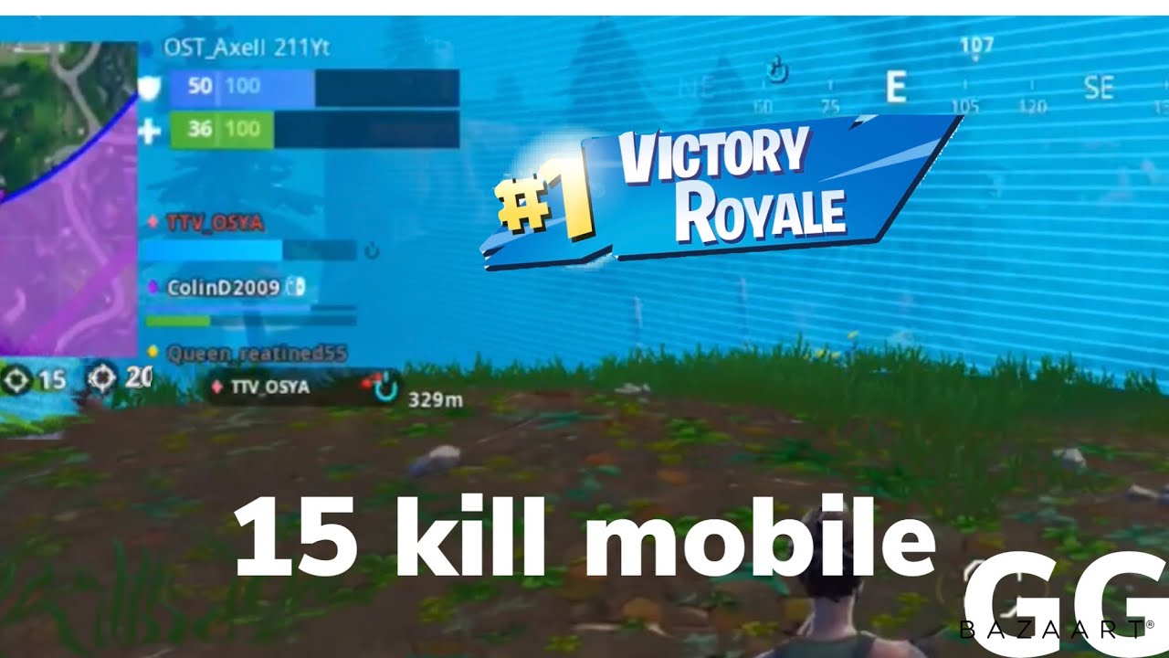 15 Kill mobile squad win - YouTube