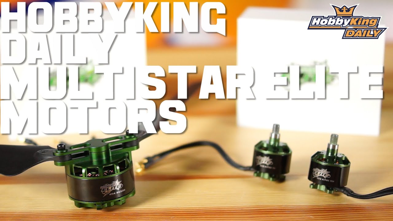 MultiStar Elite 2312 kv Motors - HobbyKing Daily - YouTube