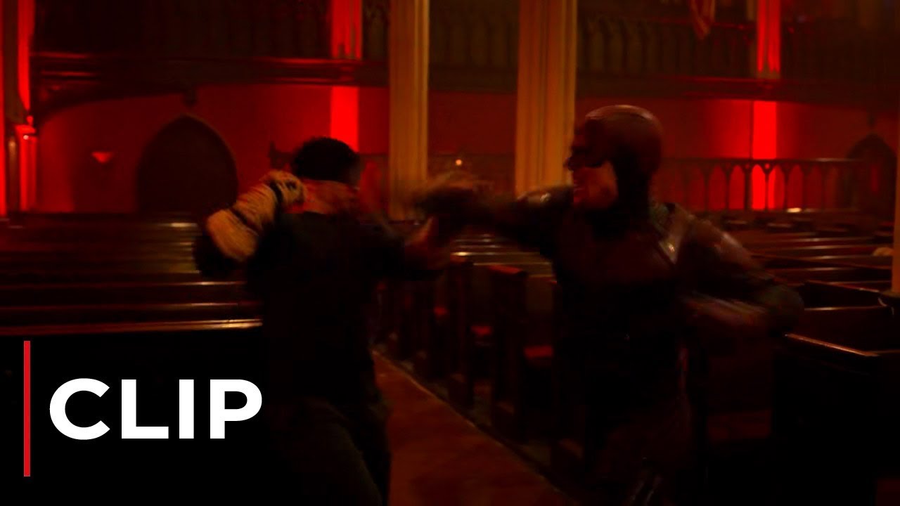 Daredevil 3 - Church Fight: Daredevil vs. Ben Poindexter - YouTube