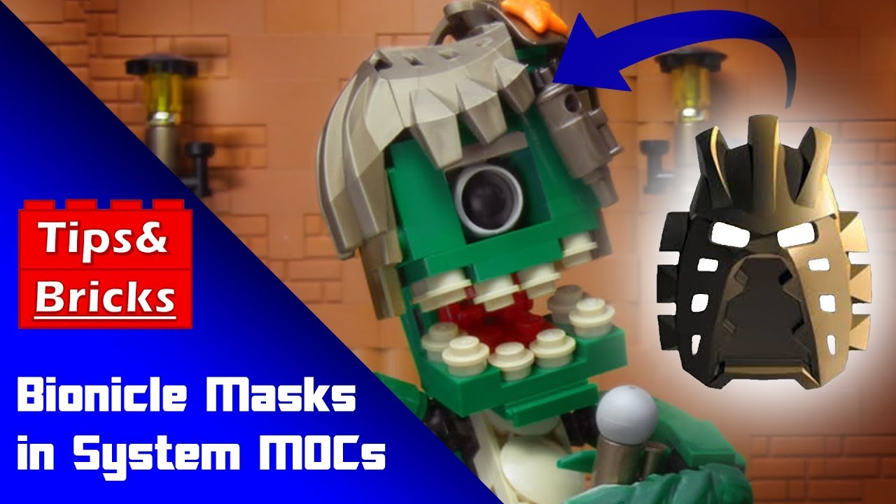 Using Bionicle Masks in System MOCs (Tips&Bricks #1045) - YouTube