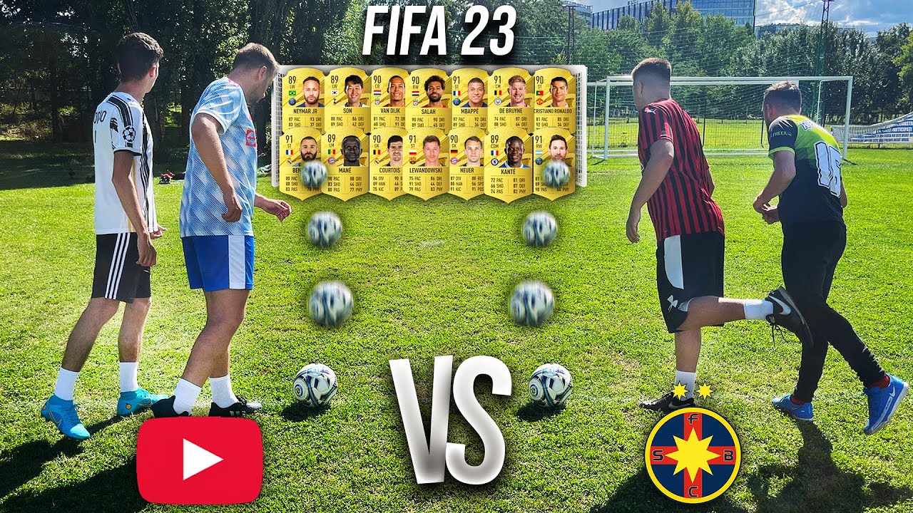 PRIMUL FIFA 23 ULTIMATE FOOTBALL CHALLENGE DIN ROMÂNIA VS YOUTUBERI ...