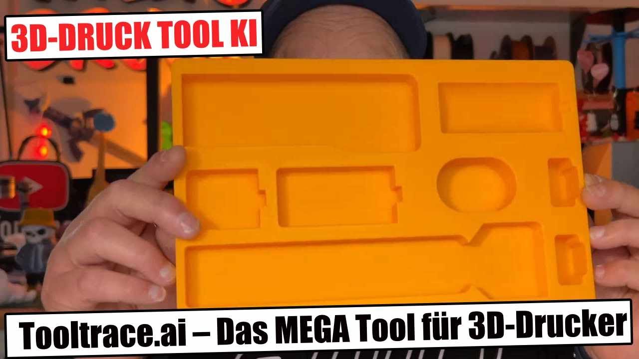 Tooltrace.ai mega Tool für 3D Drucker Werkzeugeinsätze mit einem Klick - YouTube