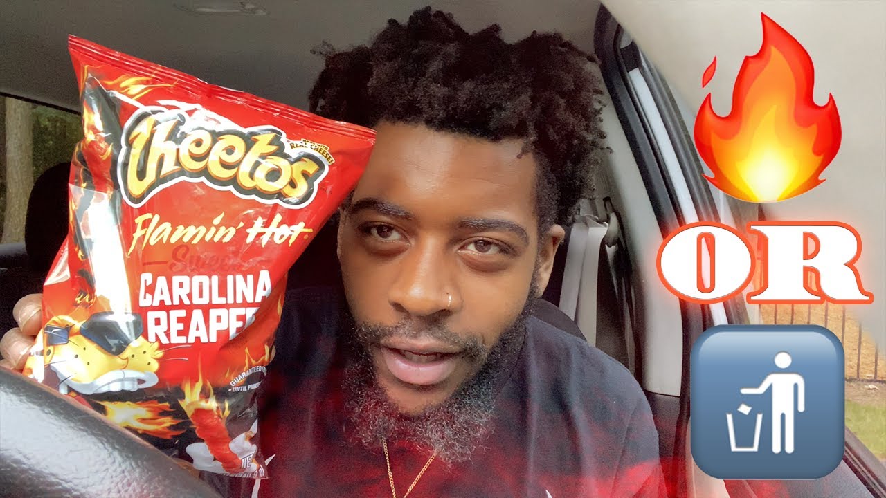 WORLD'S HOTTEST CHEETOS?? | SWEET CAROLINA REAPER CHEETOS TASTE TEST ...