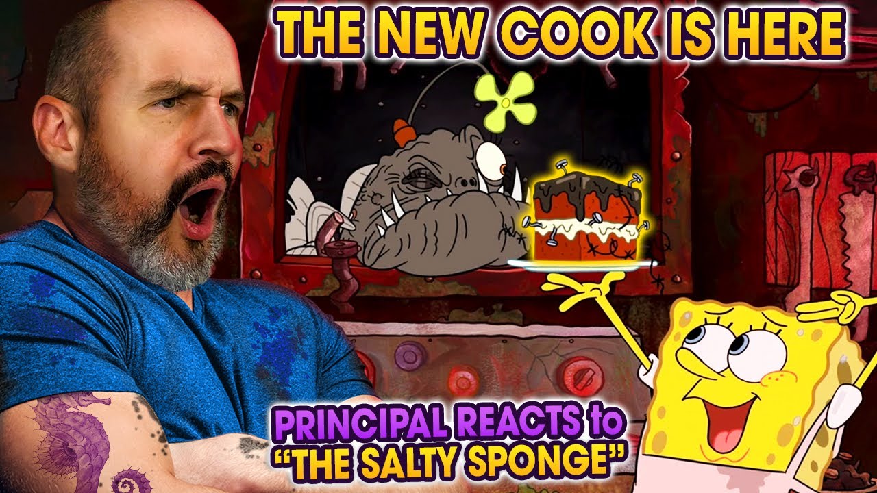 School Principal Reacts to SpongeBob SquarePants S13E14 - "The Salty ...