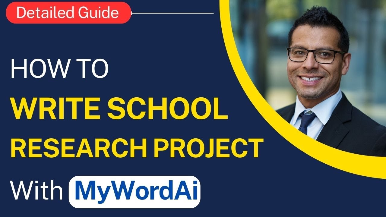How to Write School Research Project With MyWordAi | Writing complete ...