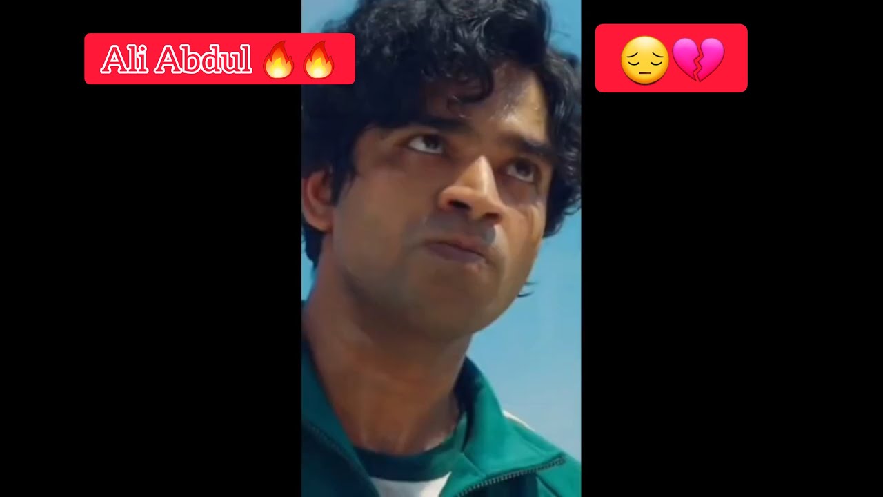 Squid Game🎮 Ali Abdul Sad And Funny Moments😔💔🖤| Compilation - YouTube