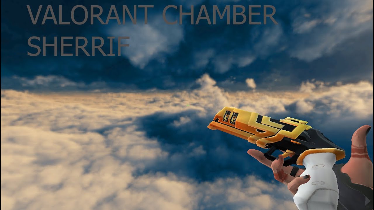 VALORANT CHAMBER SHERRIF FADE HANDS SKIN PACK FOR CS 1.6 - YouTube