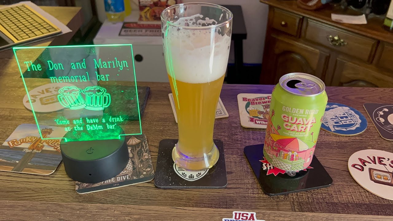 Guava Cart - Wheat Ale - Golden Road Brewing - 5%abv - YouTube