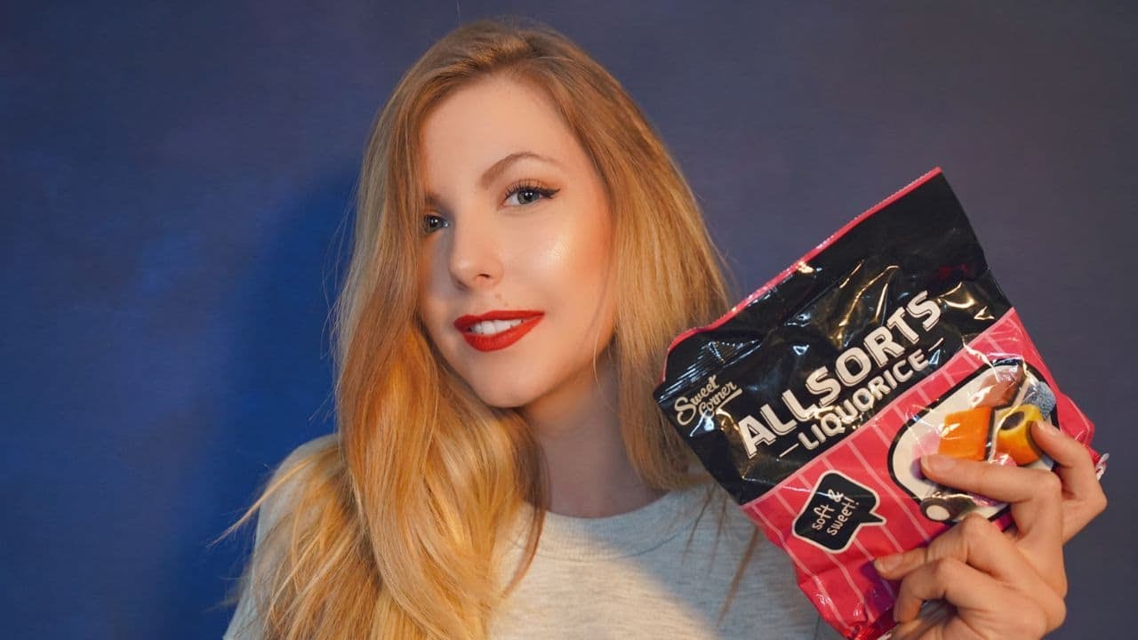 ASMR Eating CANDY (Licking, Mouth Sounds) - YouTube