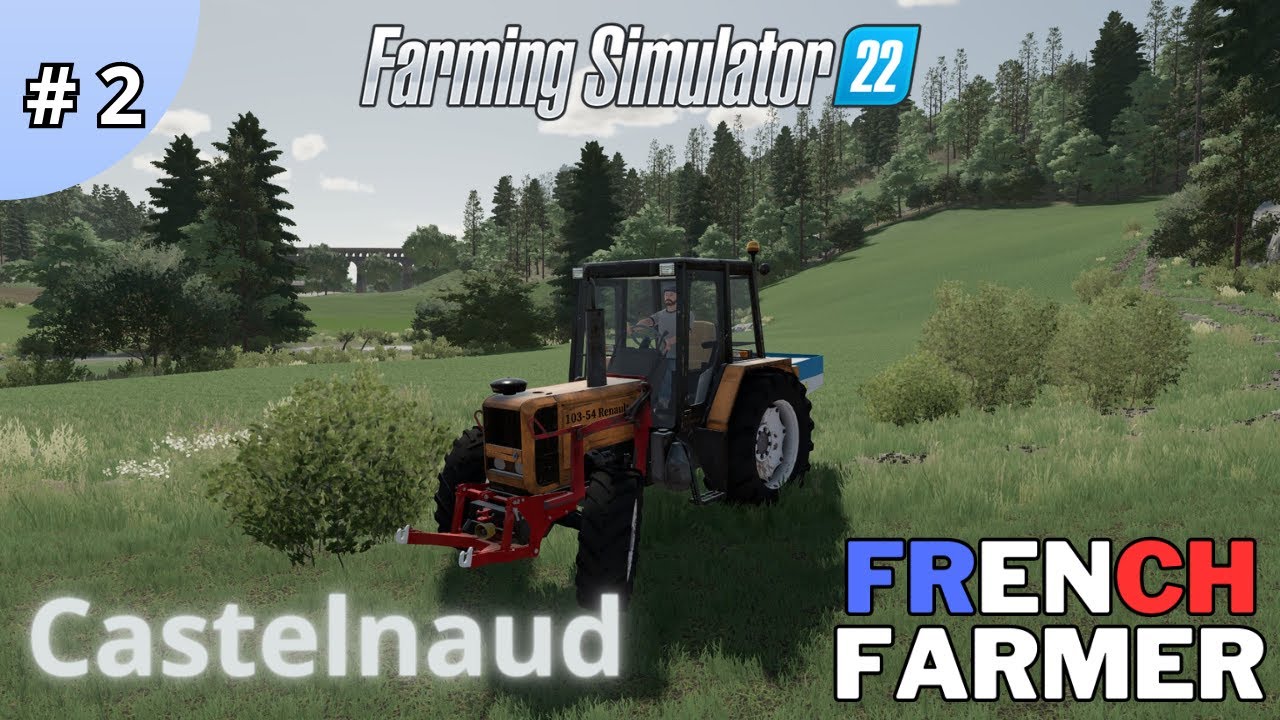 First Tractor Already ! | FS22 French Farmer #2 - YouTube