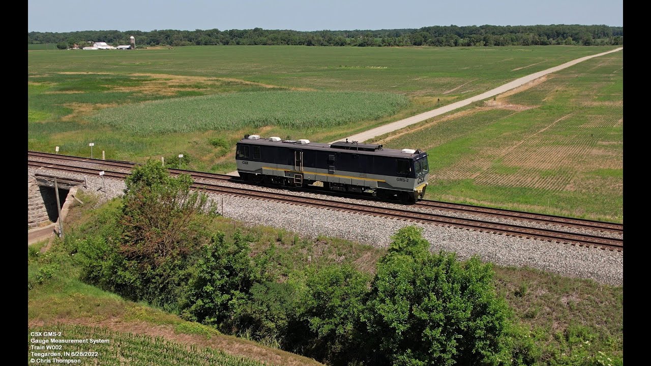 CSX GMS-2 Teegarden, IN 6/28/22 Edit - YouTube