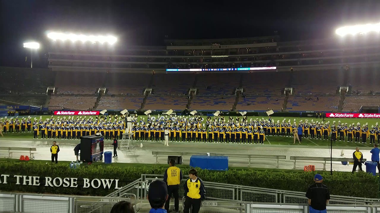 UCLA Bruin Marching Band Performs "Pressure" by Muse - YouTube